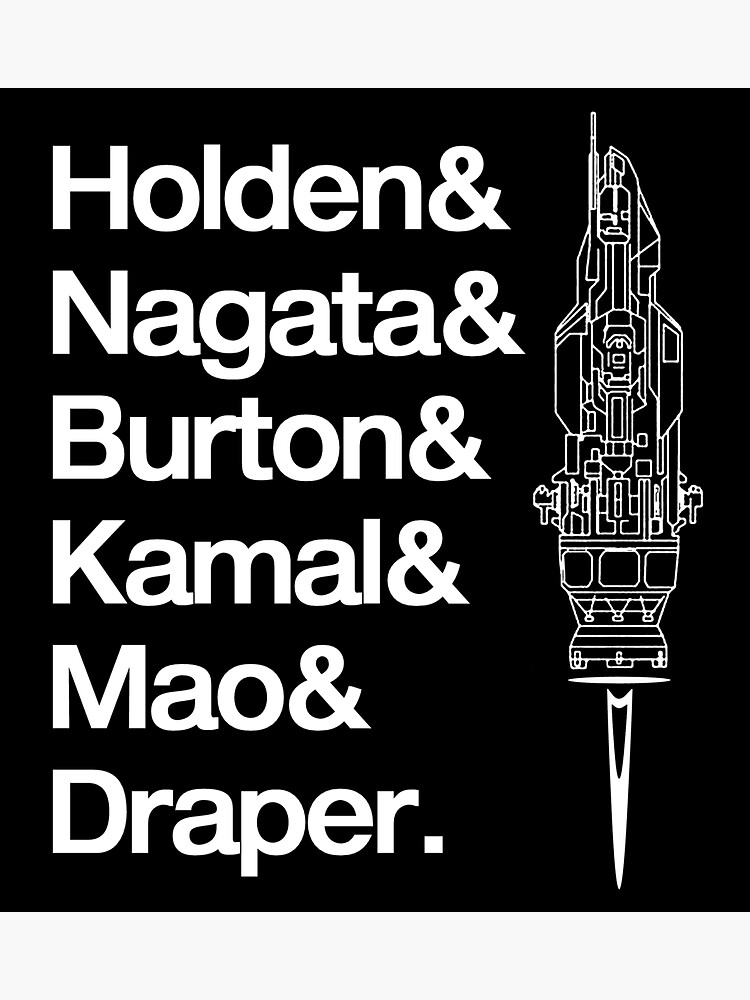 "Expanse Rocinante Crew" Sticker for Sale by LunarExpress | Redbubble