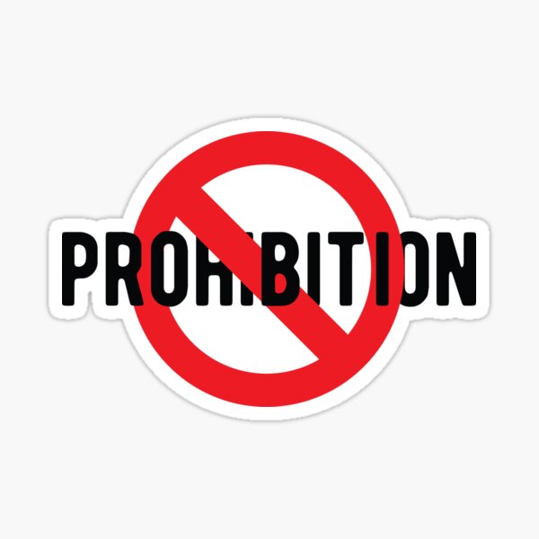 "NO Symbol Prohibit Prohibition Sign Prohibited Cool Funny Motorcycle ...
