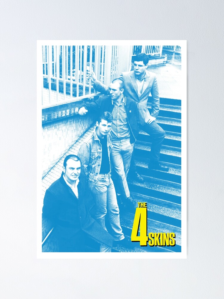 "The 4 Skins - 4 Skins Poster - Skinhead" Poster for Sale by BristolHummm | Redbubble