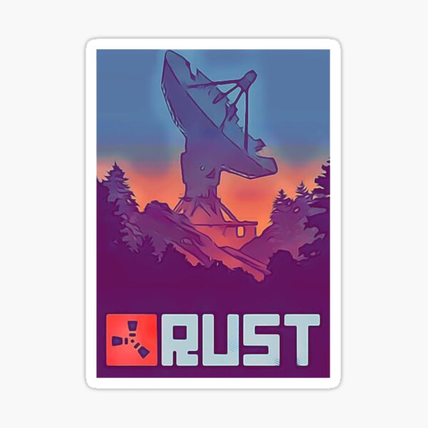 "Funny Men Rust Merch Awesome For Movie Fan" Sticker for Sale by ...