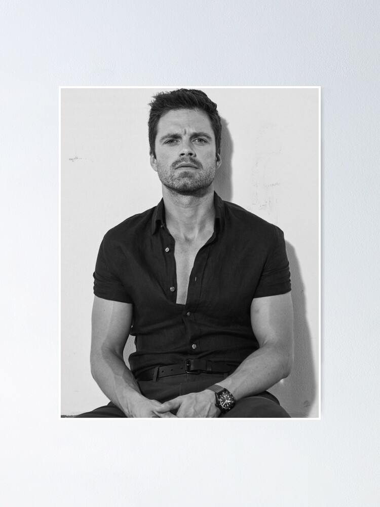 "Sebastian Stan" Poster for Sale by sarbear907 | Redbubble