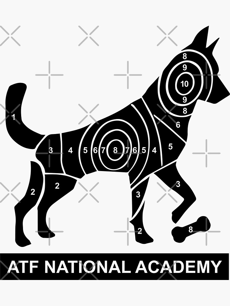 "ATF Target" Sticker for Sale by fareast | Redbubble