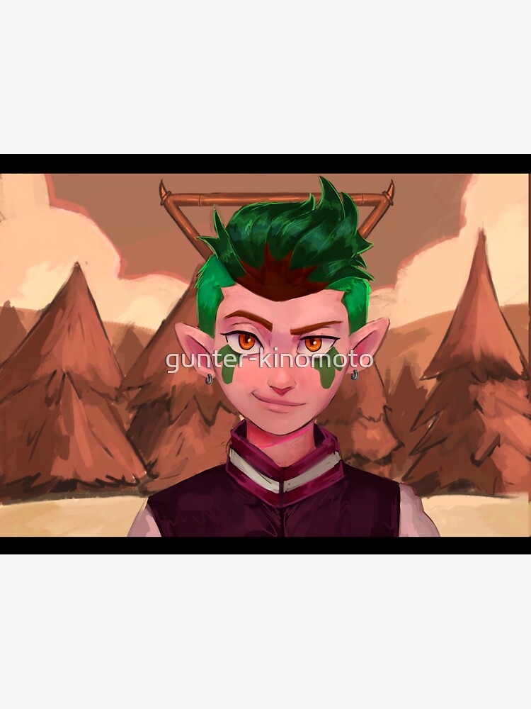 "Amity genderbend" Sticker for Sale by gunter-kinomoto | Redbubble