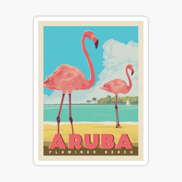 "Aruba" Sticker for Sale by Loreabb107 | Redbubble