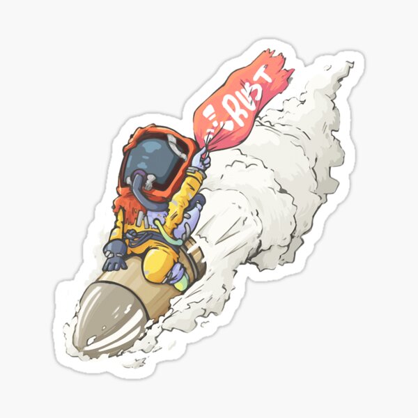 "Women Men Rust Bullet Gift For Movie Fans" Sticker for Sale by ...