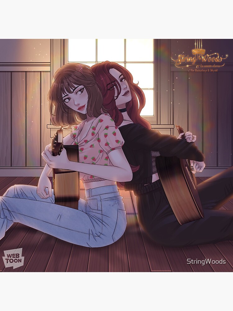 "Ruby x Mia" Poster by StringWoods | Redbubble