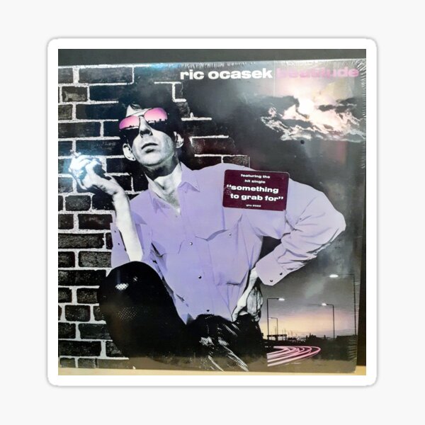 "Ric Ocasek, Cars, Rock, Rock & Roll,New Wave, Rocker, singer" Sticker ...