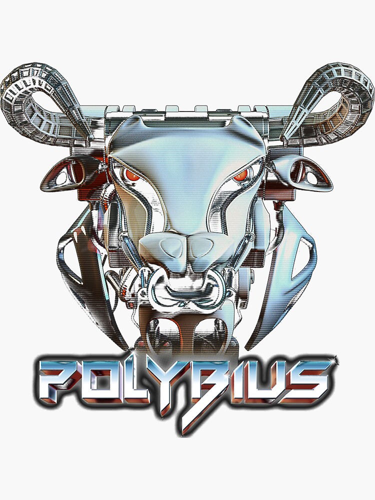 "polybius" Sticker for Sale by taiwprive | Redbubble