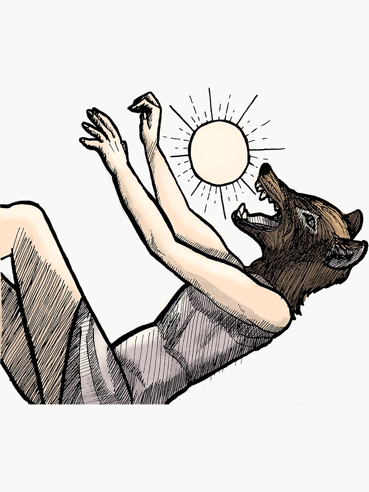 "Ragnarok" Sticker for Sale by mawpoetrymag | Redbubble