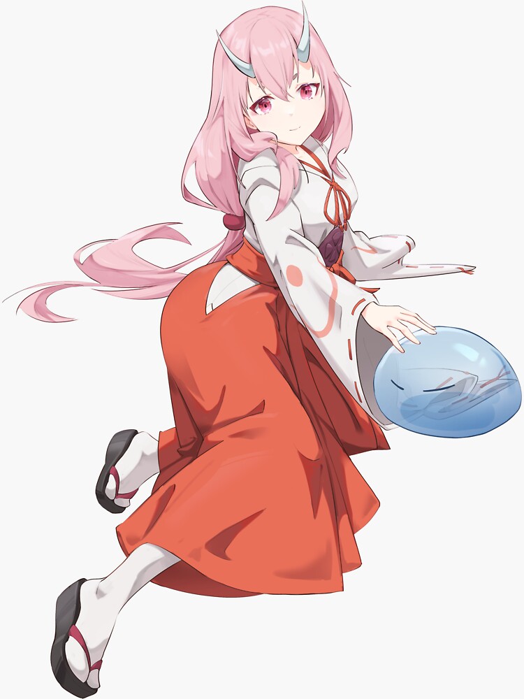 "That Time I Got Reincarnated As A Slime Shuna Cute Slime" Sticker for ...