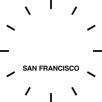 "San Francisco Time Zone Newsroom Wall Clock" Clock for Sale by ...