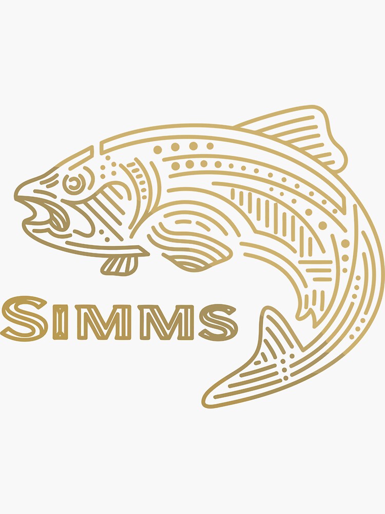 "Simms Fish" Sticker for Sale by ImsongShop | Redbubble