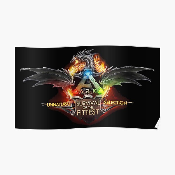 "ark survival evolved" Poster for Sale by httieknight | Redbubble