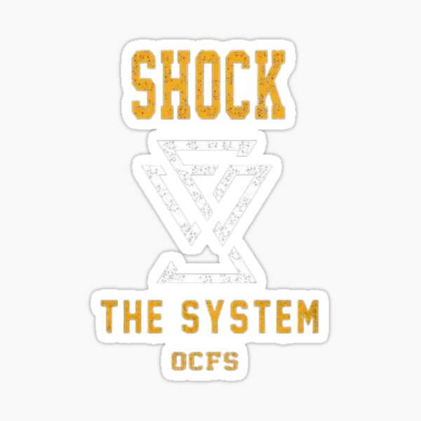 "Shock The System Ocfs" Sticker for Sale by UrbanoOriginal | Redbubble