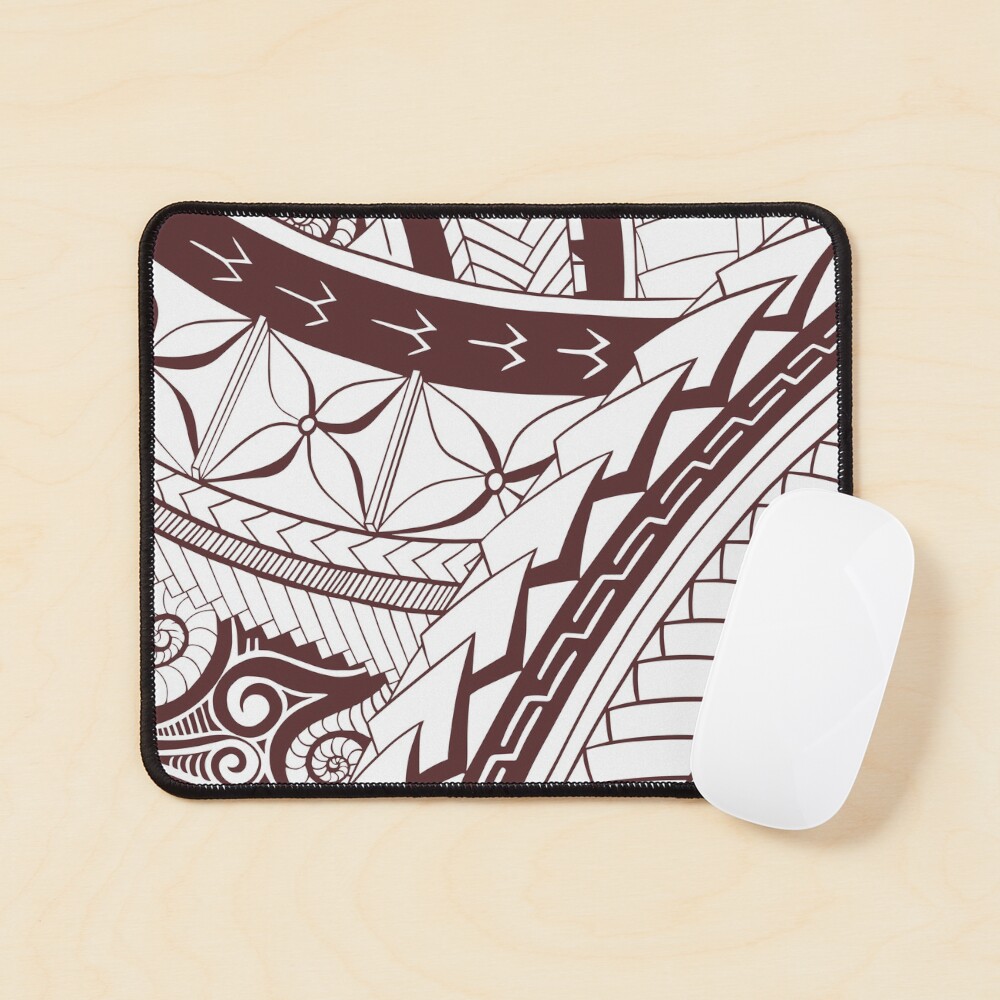 "Pacific Island Pattern 3 - Brown" Poster for Sale by Hunter54nz ...