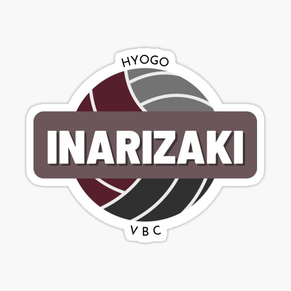 Pegatina «Logotipo del club de voleibol de Inarizaki | Haikyuu | Anime ...