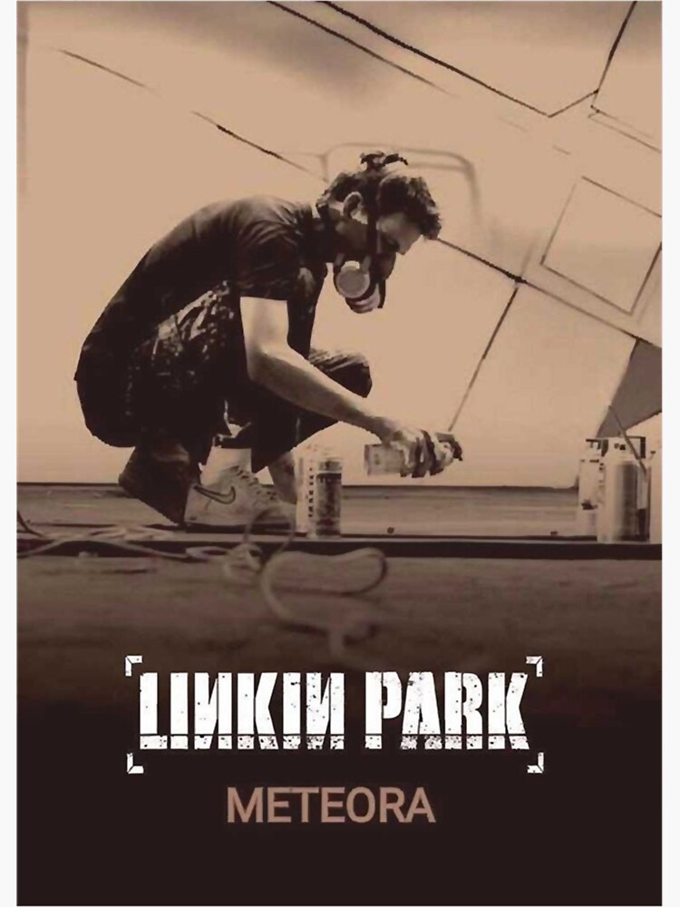 "METEORA ALBUM" Sticker for Sale by Gamnoala | Redbubble