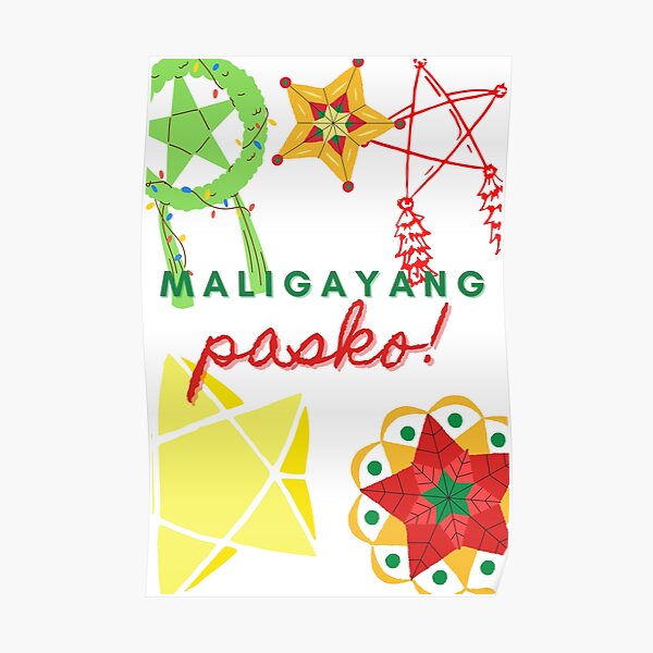 "Maligayang Pasko, Parol, Christmas lanterns, Tshirt, Cards - Filipino ...