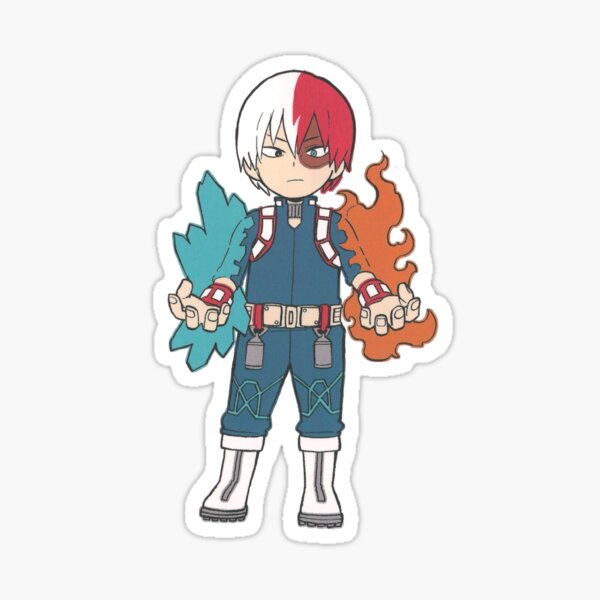 "My Hero Academia Edit - Shoto!!" Sticker for Sale by Chimera-Kraken ...