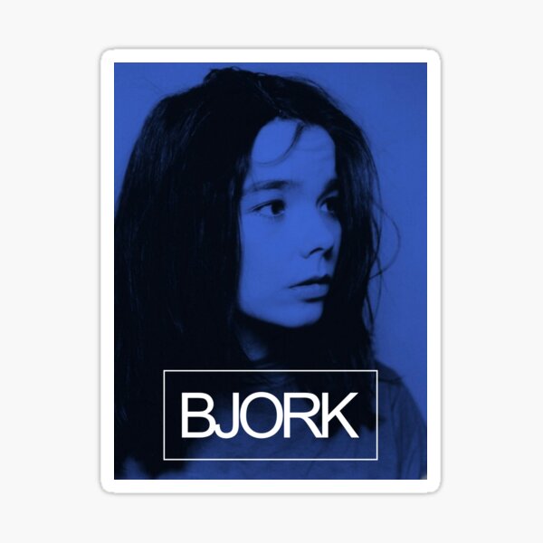 "bjork singer" Sticker for Sale by takashimatakeo | Redbubble