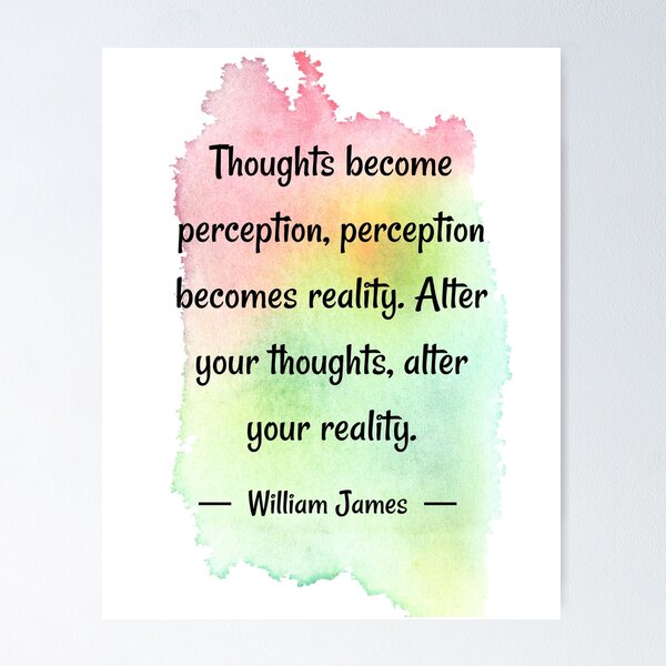 "Quotes about thoughts | Thoughts become perception perception becomes ...
