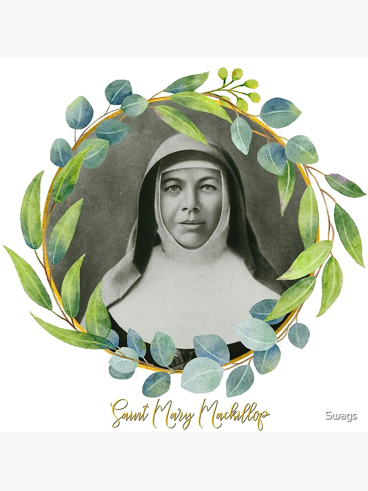 "Saint Mary MacKillop" Poster by Swags | Redbubble