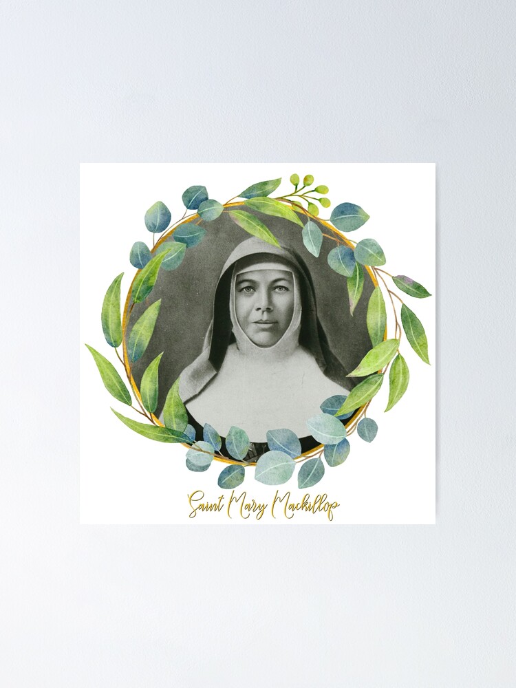 "Saint Mary MacKillop" Poster by Swags | Redbubble