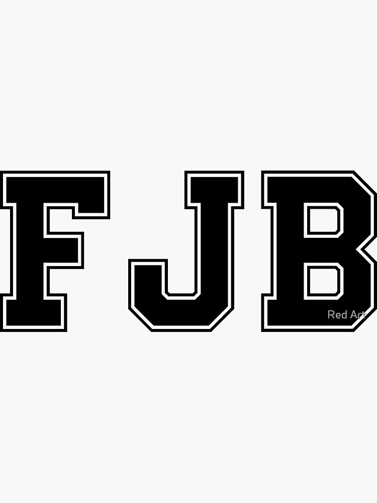 "FJB Pro America F Biden FJB" Sticker for Sale by mohamedbensaid ...