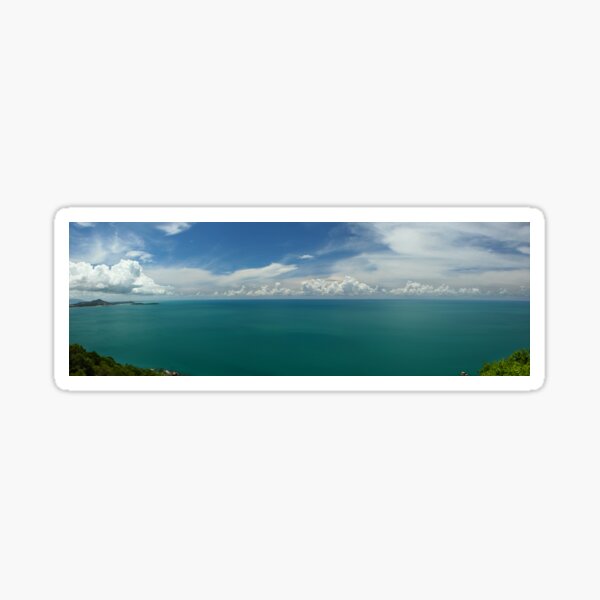"Koh Samui And The Gulf Of Thailand" Sticker by 104paul | Redbubble