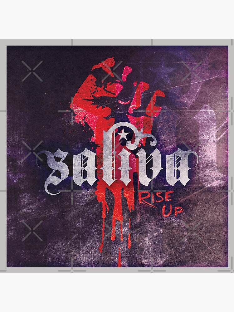 "Band Saliva Logo Music Rise Up" Poster by garndrew99 | Redbubble