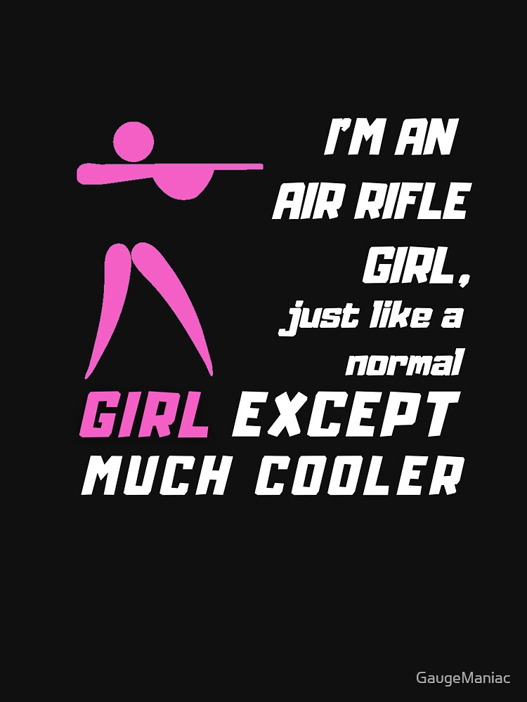 "I'm An Air Rifle Girl" Lightweight Hoodie for Sale by GaugeManiac ...