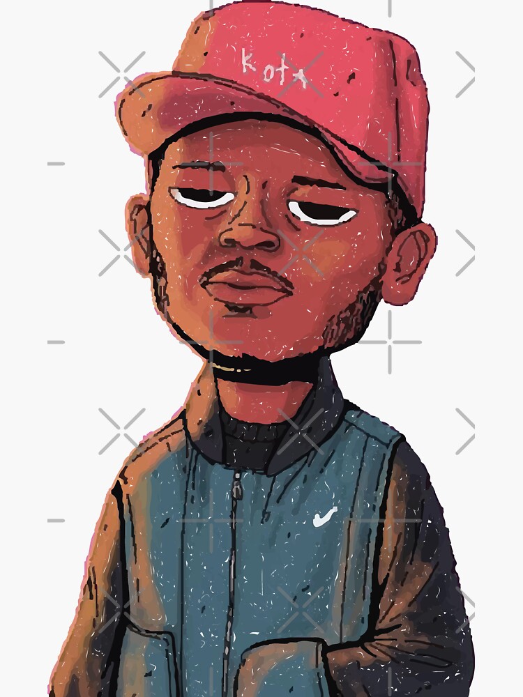 "Kota the Friend,Hip Hop Lover Funny" Sticker for Sale by ...