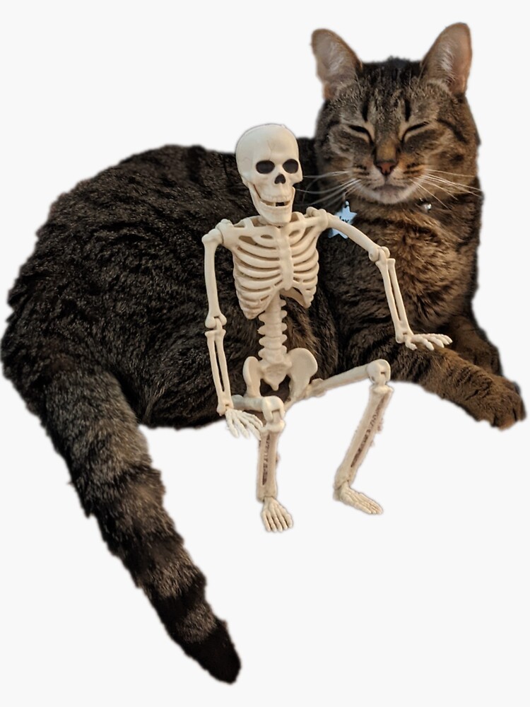 "Spoopy Man" Sticker for Sale by MaxButtcheeks | Redbubble