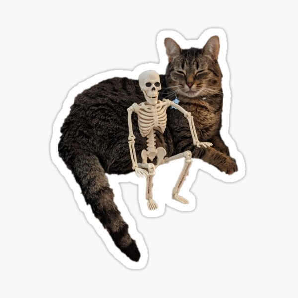 "Spoopy Man" Sticker for Sale by MaxButtcheeks | Redbubble