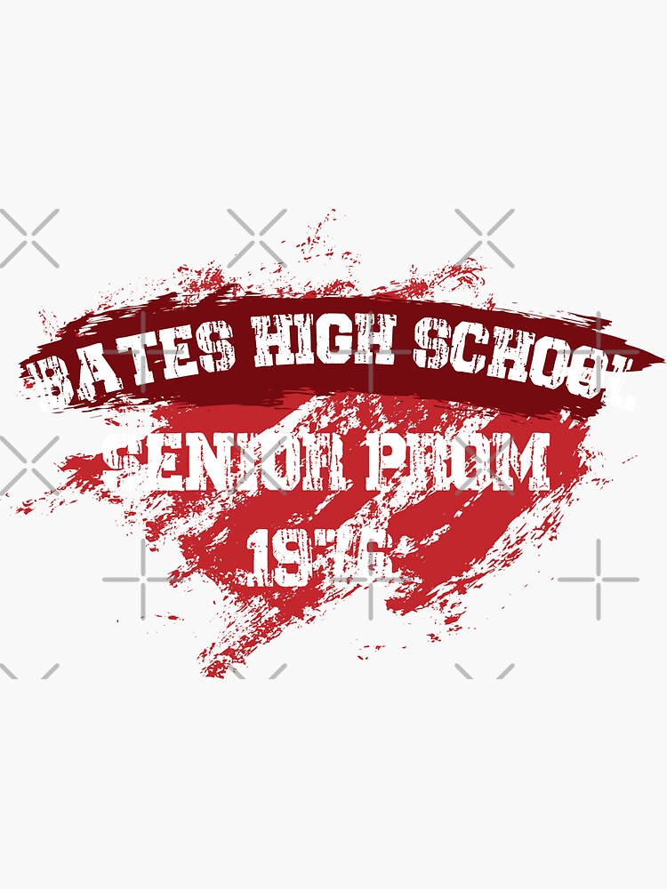 "Bates High School Senior Prom 1976" Sticker for Sale by McPod | Redbubble