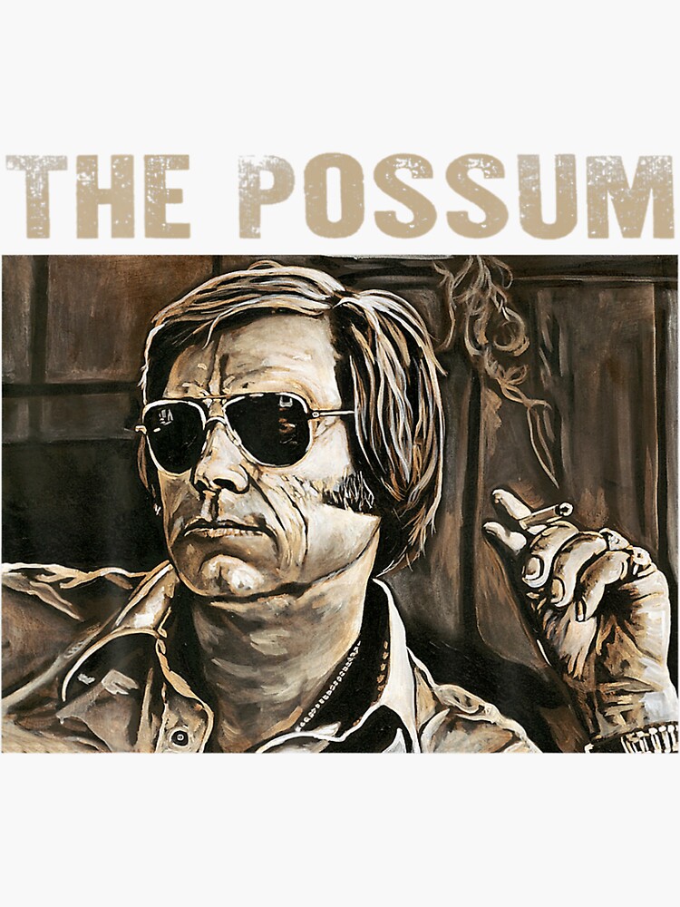 "Vintage The Possum George Jones Gift Men Women" Sticker for Sale by ...