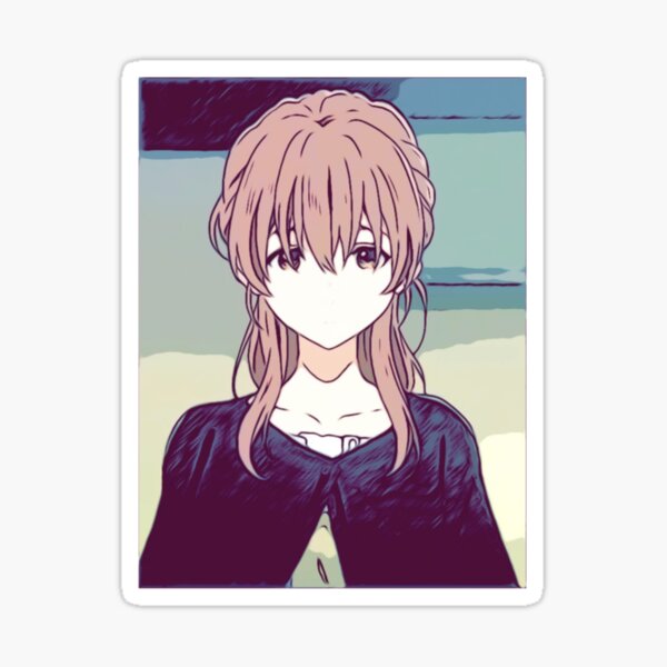 "Koe no Katachi Shoko Nishimiya" Sticker for Sale by EjvorBlom | Redbubble