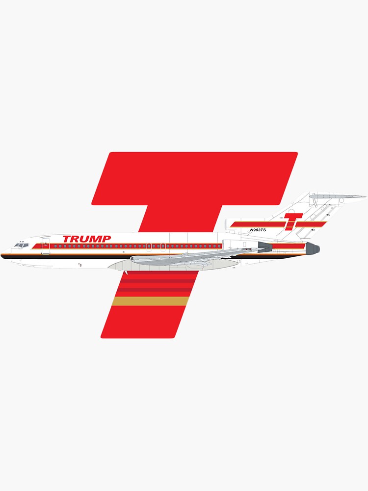 "Trump Shuttle official Logo" Sticker for Sale by EmiratesToday | Redbubble