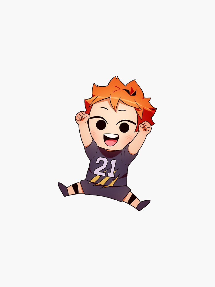 "Haikyuu!! Timeskip - Hinata" Sticker for Sale by Suncelia | Redbubble