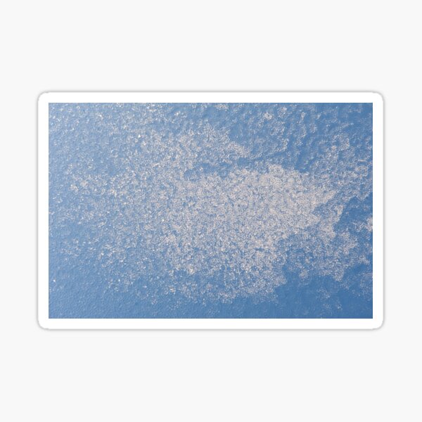"Blue abstract of ice and condensation" Sticker for Sale by ...