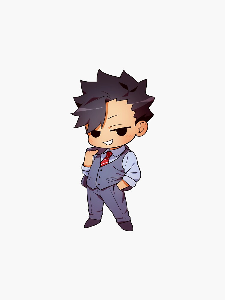 "Haikyuu!! Timeskip - Kuroo" Sticker by Suncelia | Redbubble