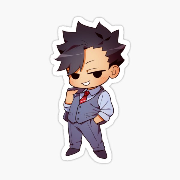 "Haikyuu!! Timeskip - Kuroo" Sticker by Suncelia | Redbubble