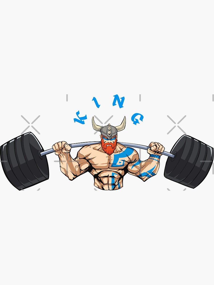 "Viking Warrior SLAY" Sticker for Sale by BunnyPanda0120 | Redbubble