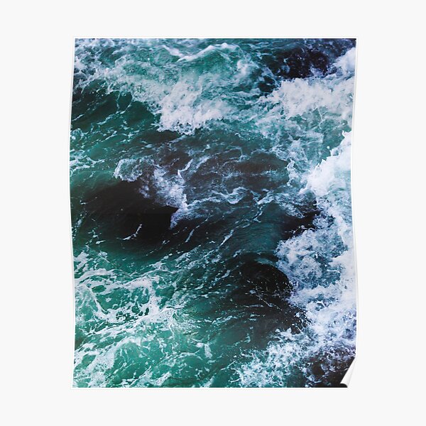 "Beach Waves Nelson NZ -nelson nz moment" Poster by Harshler-Art ...