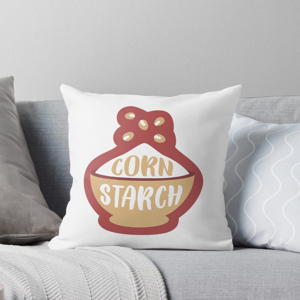 "Corn Starch Label" Sticker for Sale by TamGustam | Redbubble