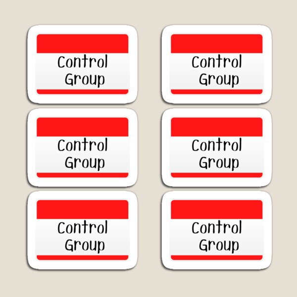 "Control Group Participant sticker pack, Medical Freedom Stop The ...