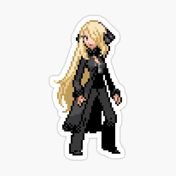 "Cynthia Trainer Sprite" Sticker for Sale by Biochao | Redbubble