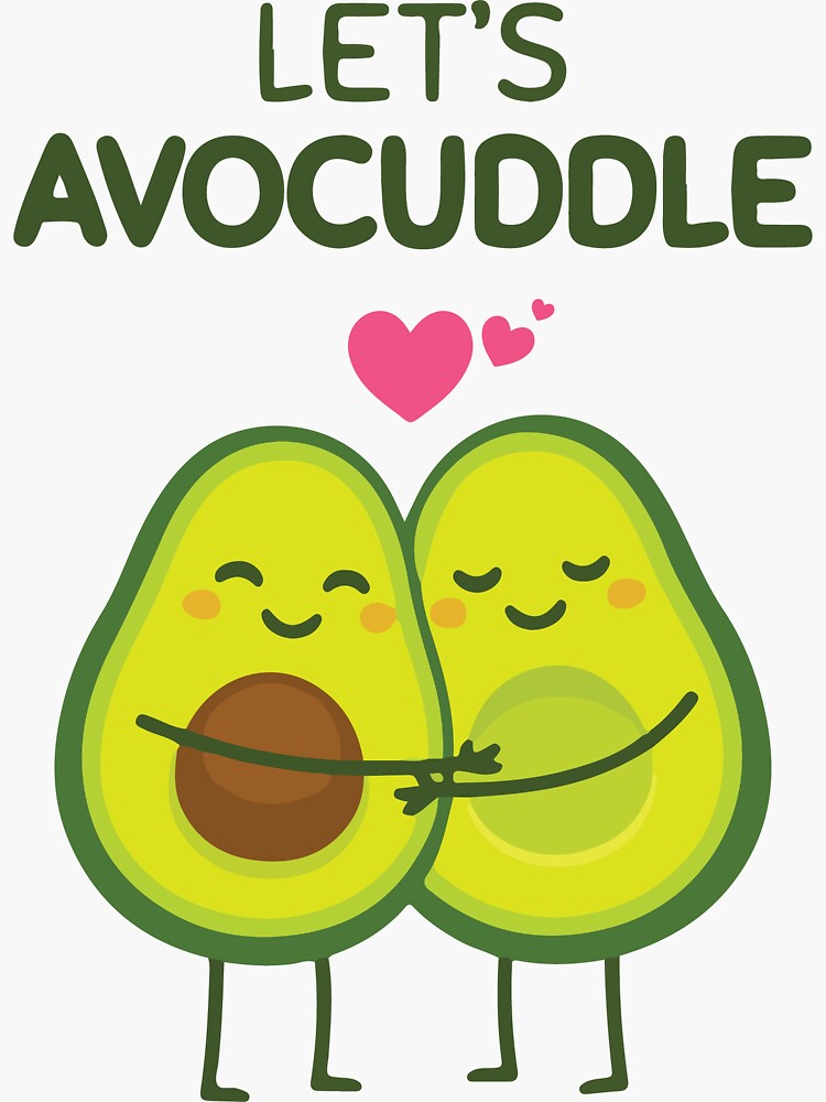 "avocado hugging Baseball Caps " Sticker by Zagaouch | Redbubble