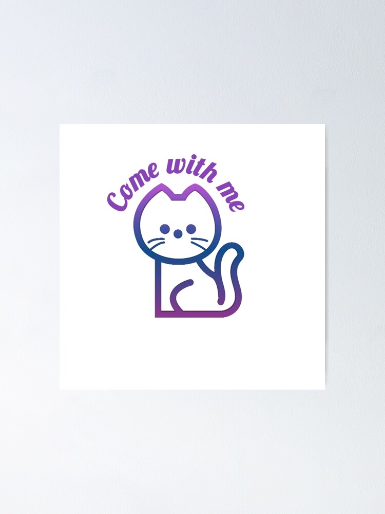 Póster «gato mandón, Oraciones simples y ligeras para amante, cariño ...