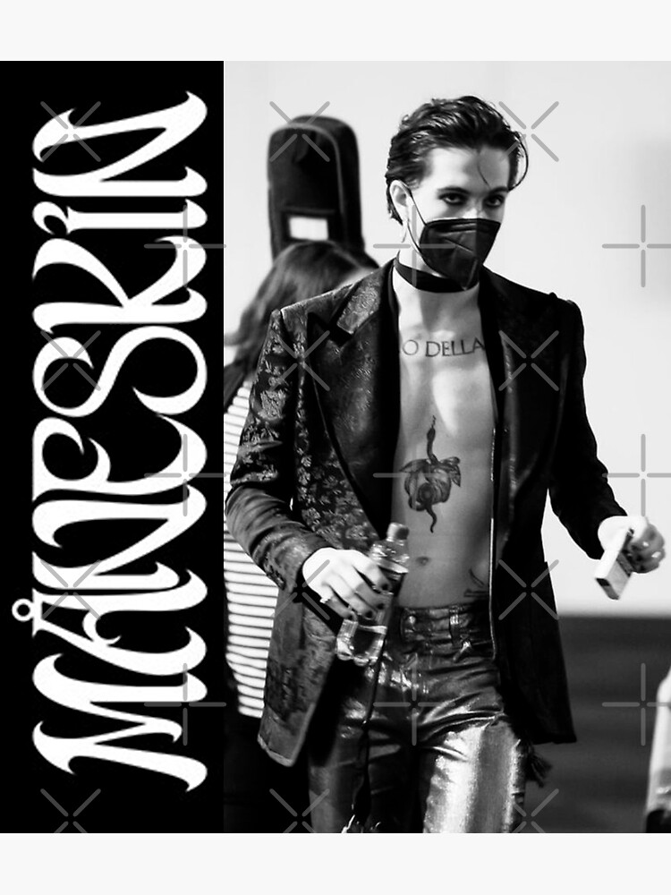 " Damiano David Maneskin" Poster for Sale by Gonzalezmoy6 | Redbubble
